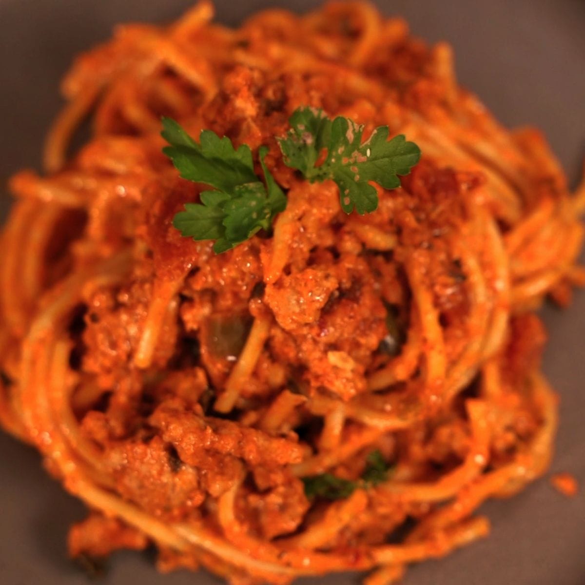 Viral Spaghetti With Ground Pork - Soulful Pork